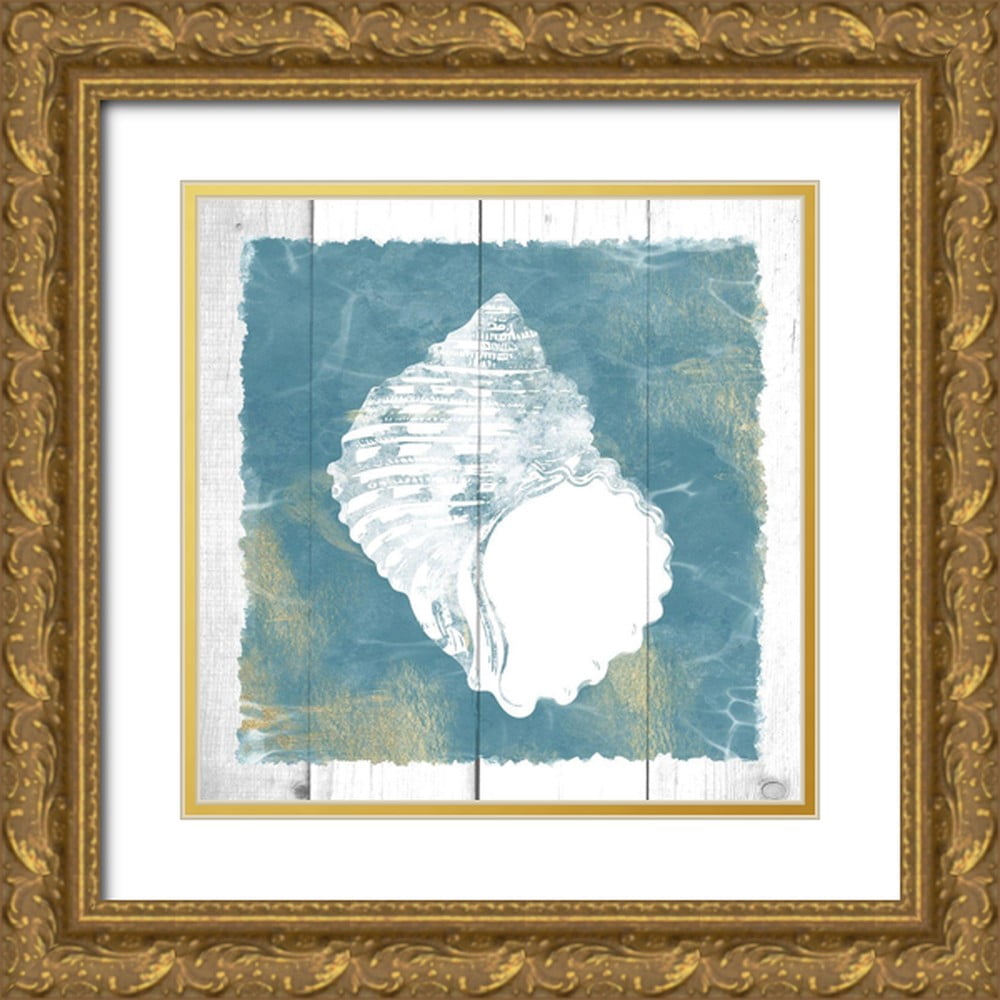 Prime, Marcus 12x12 Gold Ornate Wood Framed with Double Matting Museum ...