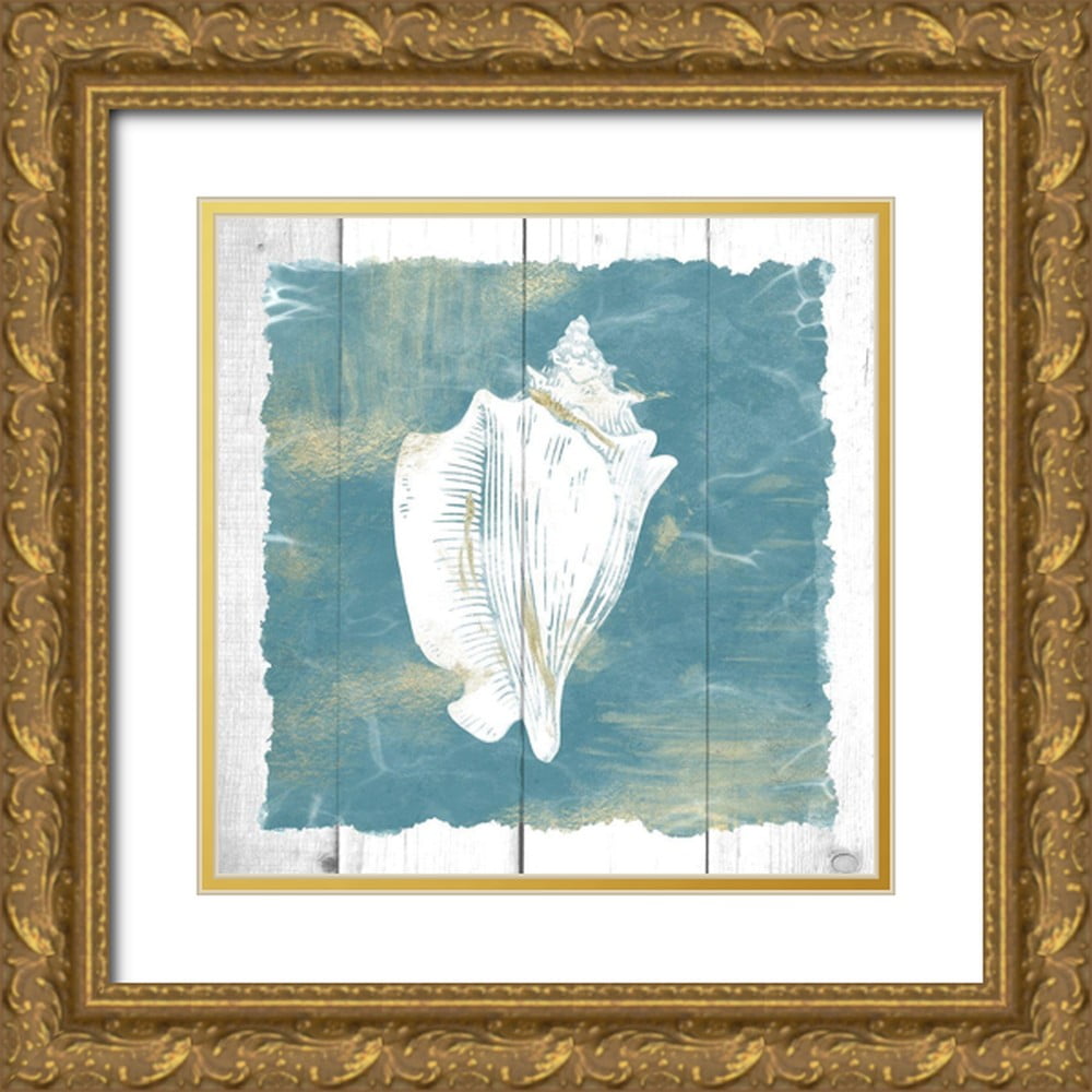 Prime, Marcus 12x12 Gold Ornate Wood Framed with Double Matting Museum ...