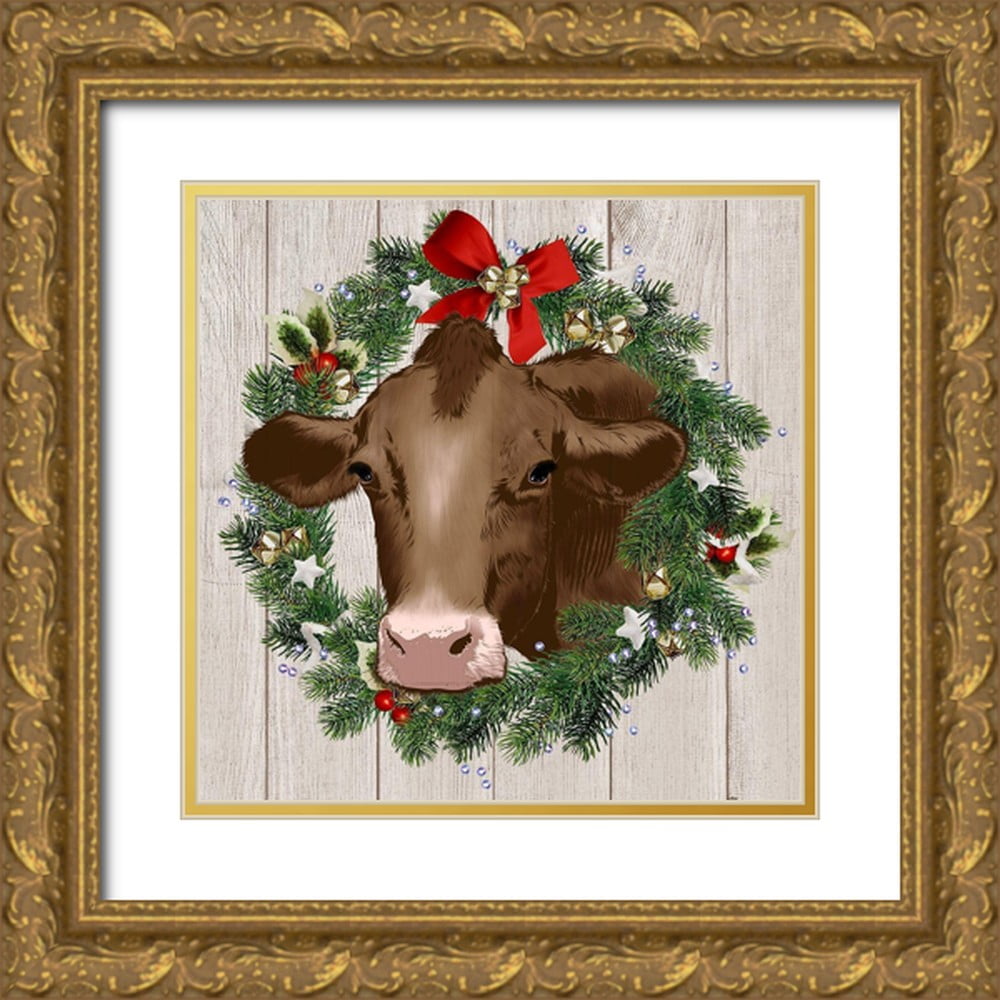 Prime, Marcus 12x12 Gold Ornate Wood Framed with Double Matting Museum ...