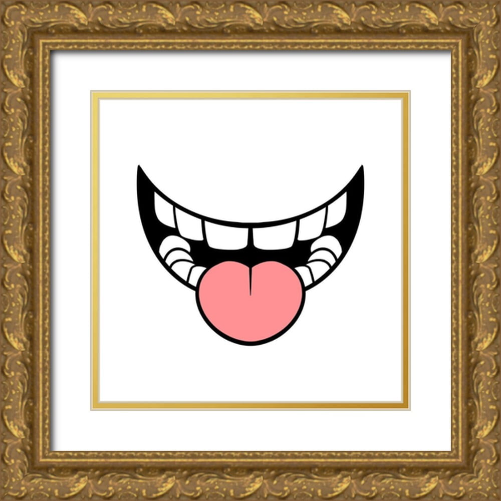 Prime, Marcus 12x12 Gold Ornate Wood Framed with Double Matting Museum ...