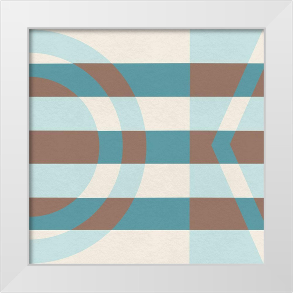 Prime, Marcus 12x12 White Modern Wood Framed Museum Art Print Titled ...