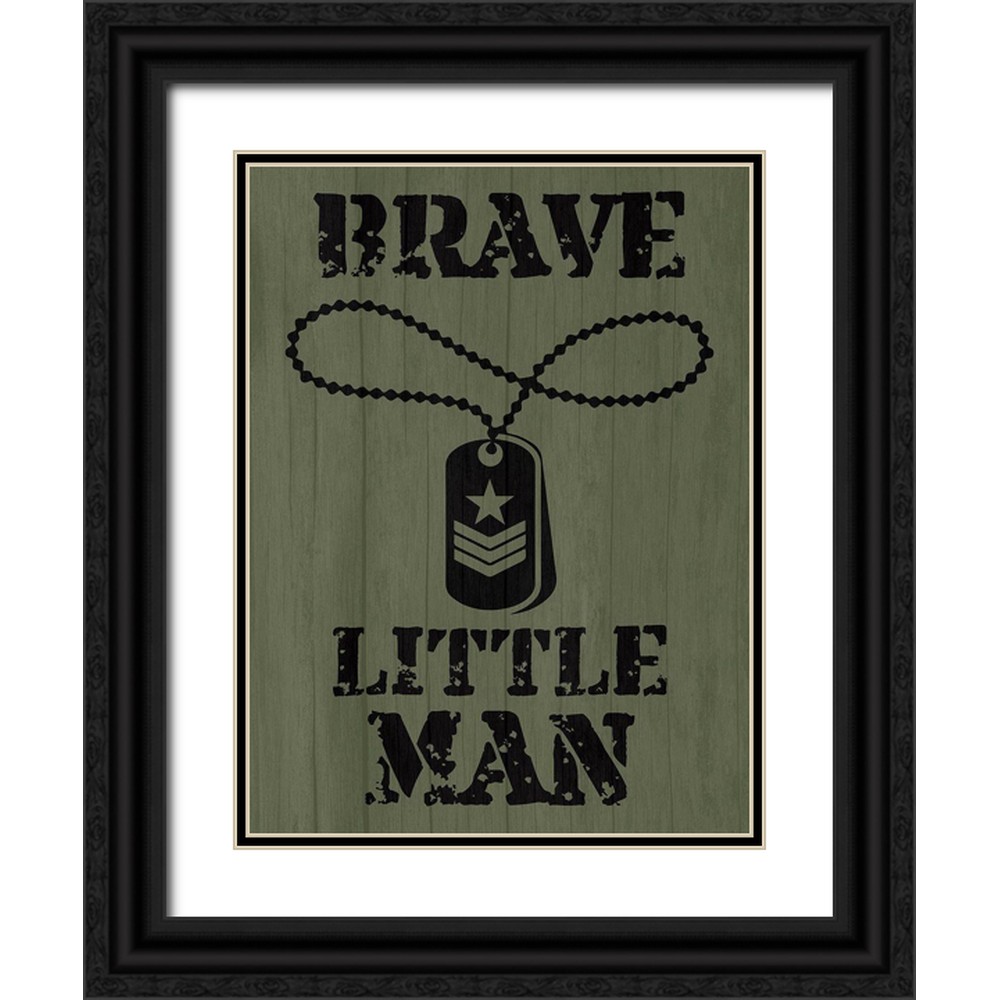 Prime, Marcus 12x14 Black Ornate Wood Framed with Double Matting Museum ...