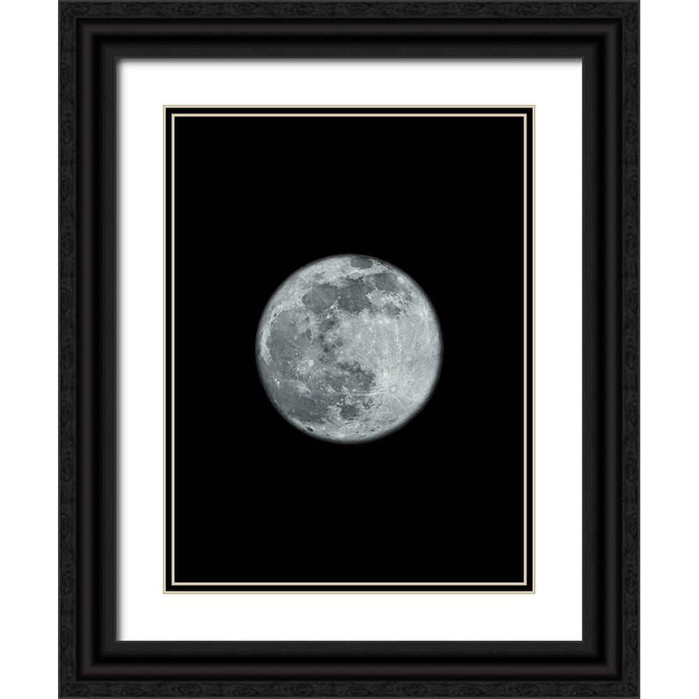 Prime, Marcus 12x14 Black Ornate Wood Framed with Double Matting Museum ...