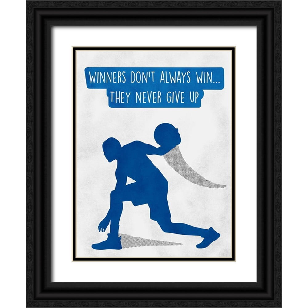 Prime, Marcus 12x14 Black Ornate Wood Framed with Double Matting Museum ...