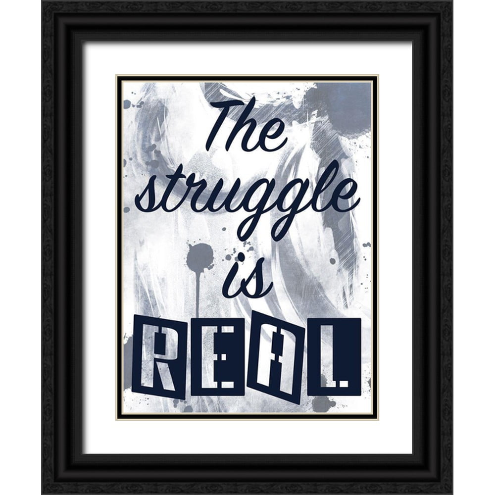 Prime, Marcus 12x14 Black Ornate Wood Framed with Double Matting Museum ...