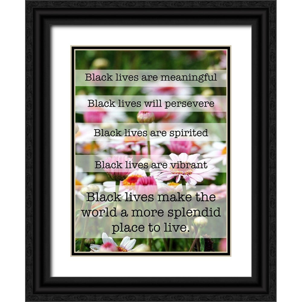 Prime, Marcus 12x14 Black Ornate Wood Framed with Double Matting Museum ...