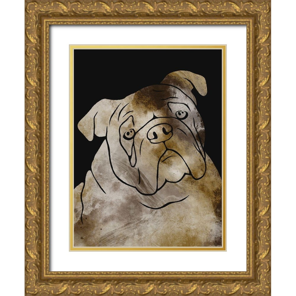 Prime, Marcus 12x14 Gold Ornate Wood Framed with Double Matting Museum ...