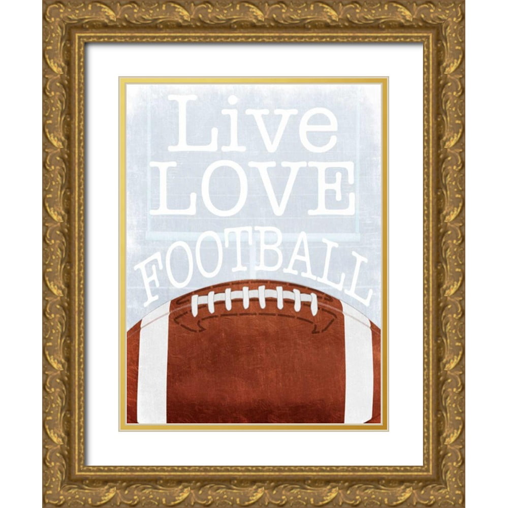 Prime, Marcus 12x14 Gold Ornate Wood Framed with Double Matting Museum ...