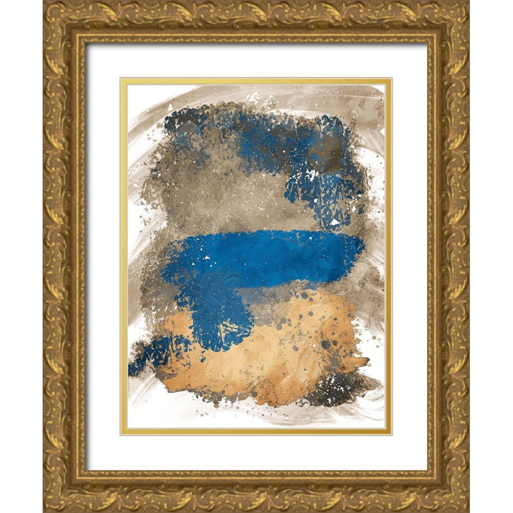 Prime, Marcus 12x14 Gold Ornate Wood Framed with Double Matting Museum ...