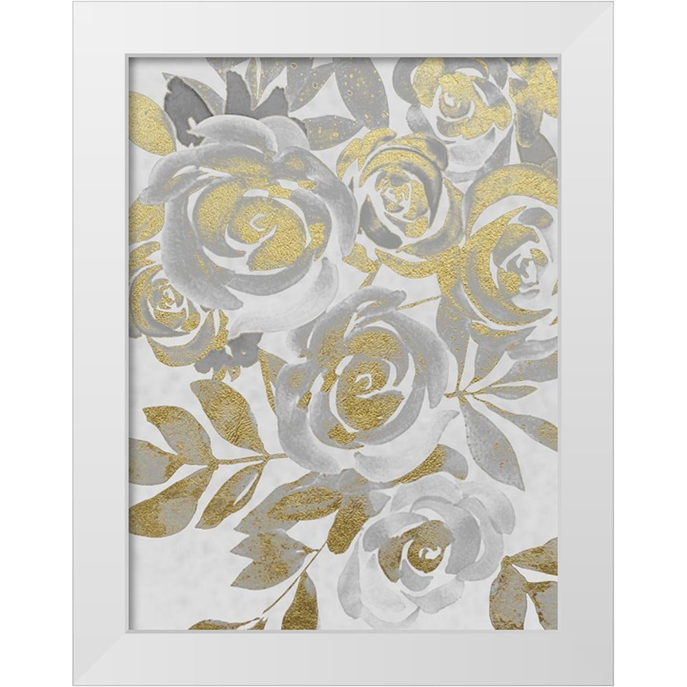 Prime, Marcus 12x14 White Modern Wood Framed Museum Art Print Titled - Midas Touch 2 - Walmart.com