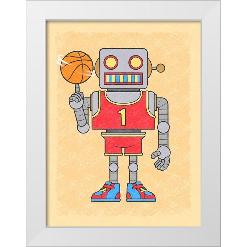 Prime, Marcus 12x14 White Modern Wood Framed Museum Art Print Titled ...