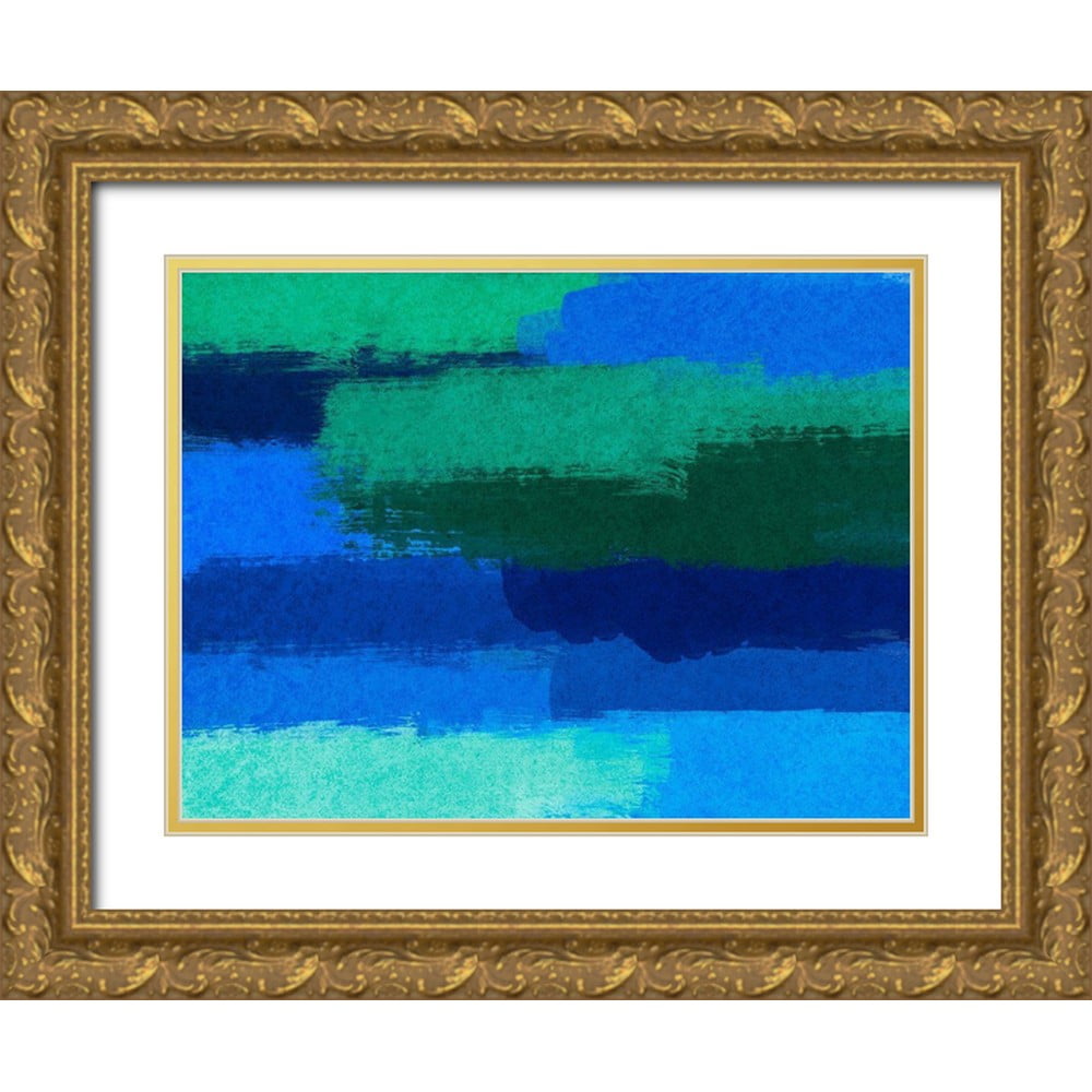 Prime, Marcus 14x12 Gold Ornate Wood Framed with Double Matting Museum ...