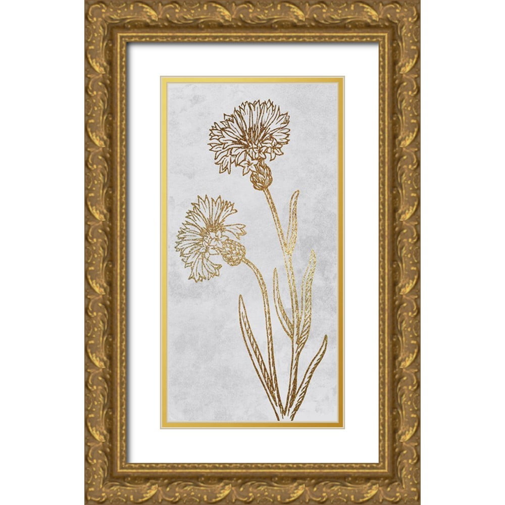 Prime, Marcus 14x24 Gold Ornate Wood Framed with Double Matting Museum ...