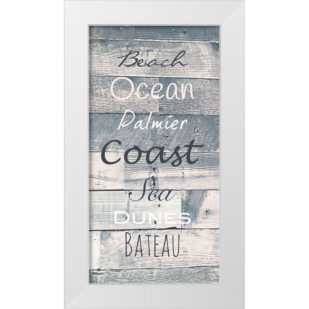 Prime, Marcus 14x24 White Modern Wood Framed Museum Art Print Titled ...