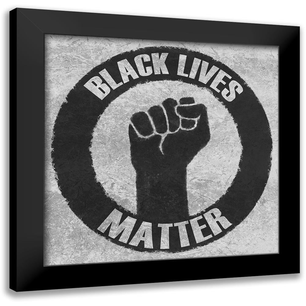 Prime, Marcus 15x15 Black Modern Framed Museum Art Print Titled - BLM ...