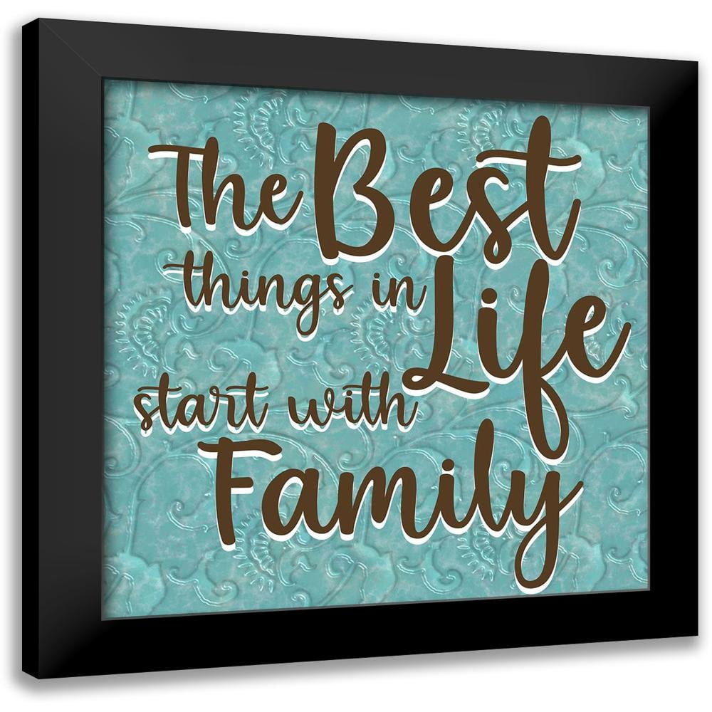 Prime, Marcus 15x15 Black Modern Framed Museum Art Print Titled - Best Family - Walmart.com