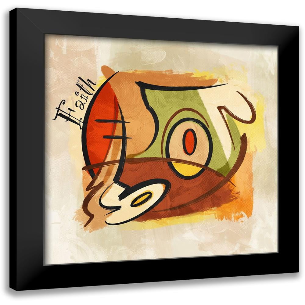 Prime, Marcus 15x15 Black Modern Framed Museum Art Print Titled - Faith ...