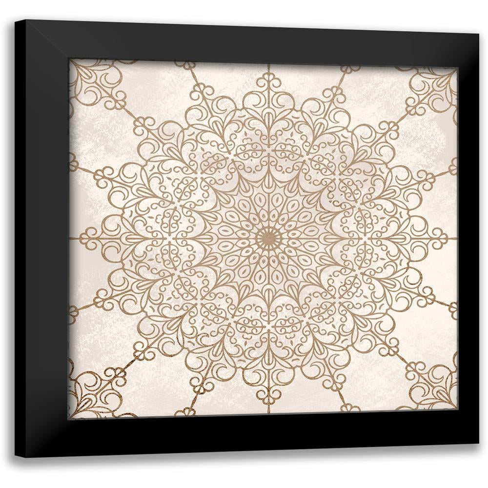 Prime, Marcus 15x15 Black Modern Framed Museum Art Print Titled - Fragmented Mind 1 - Walmart.com