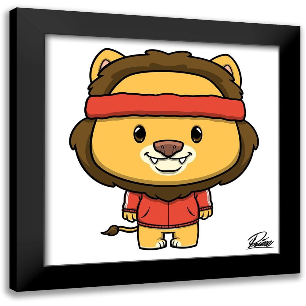 Prime, Marcus 15x15 Black Modern Framed Museum Art Print Titled - Lucas ...