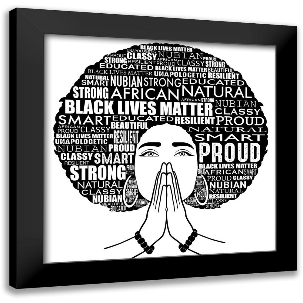 Prime, Marcus 15x15 Black Modern Framed Museum Art Print Titled ...