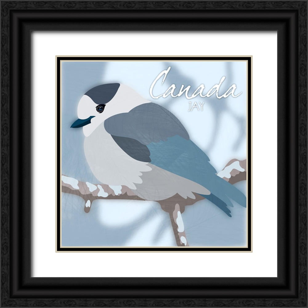 Prime, Marcus 15x15 Black Ornate Wood Framed with Double Matting Museum Art Print Titled ...