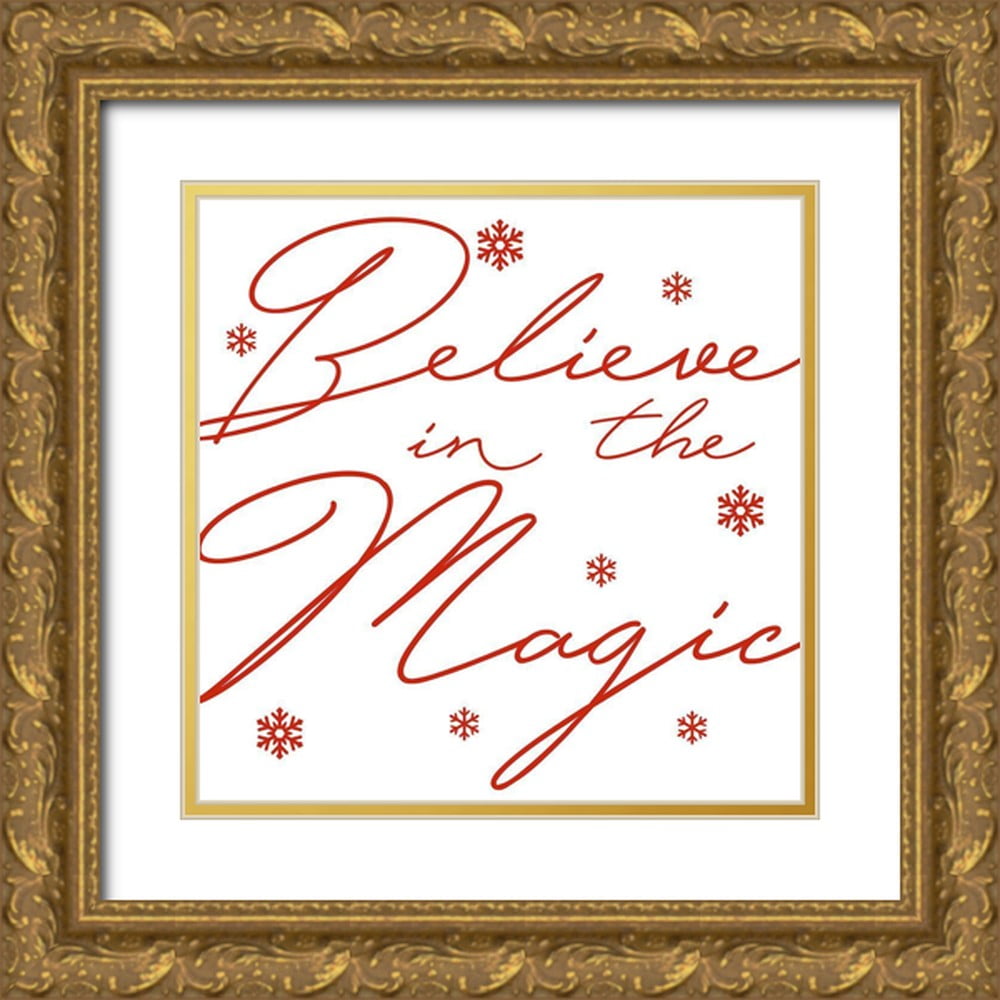 Prime, Marcus 15x15 Gold Ornate Wood Framed with Double Matting Museum ...