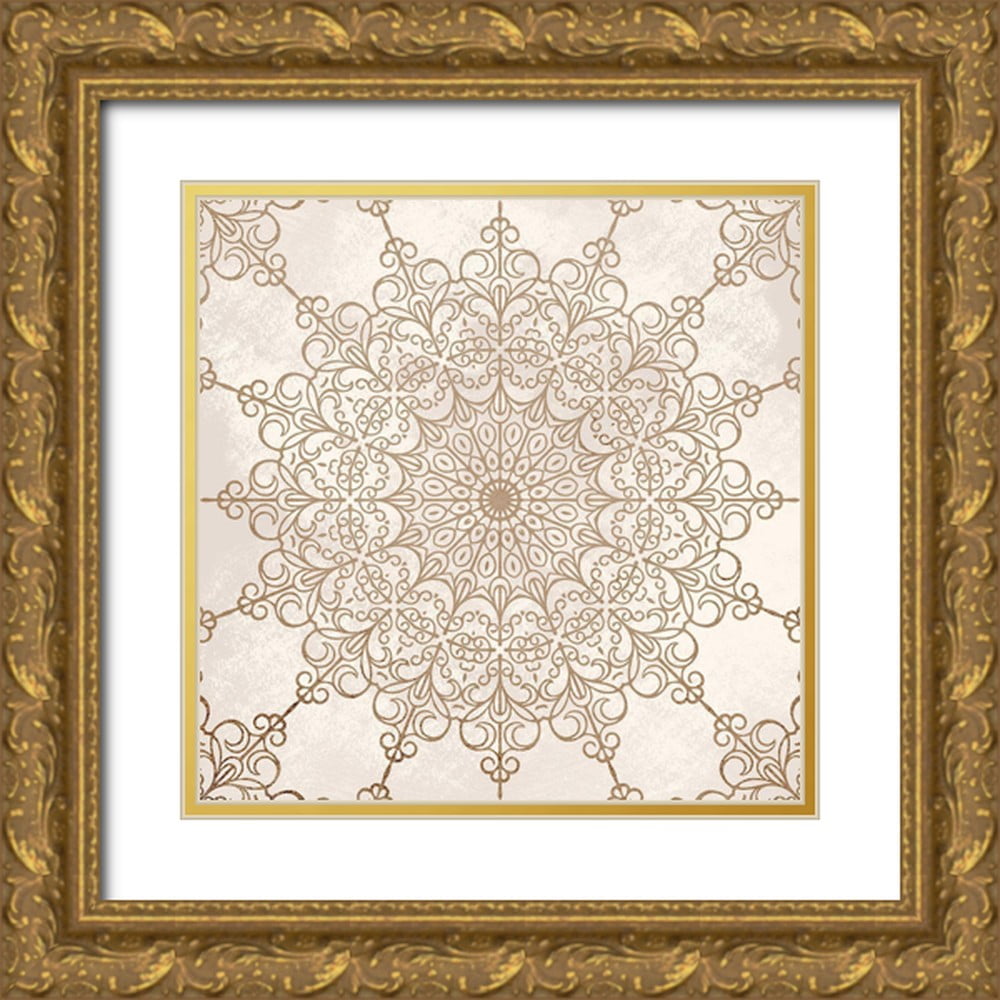Prime, Marcus 15x15 Gold Ornate Wood Framed with Double Matting Museum Art Print Titled ...