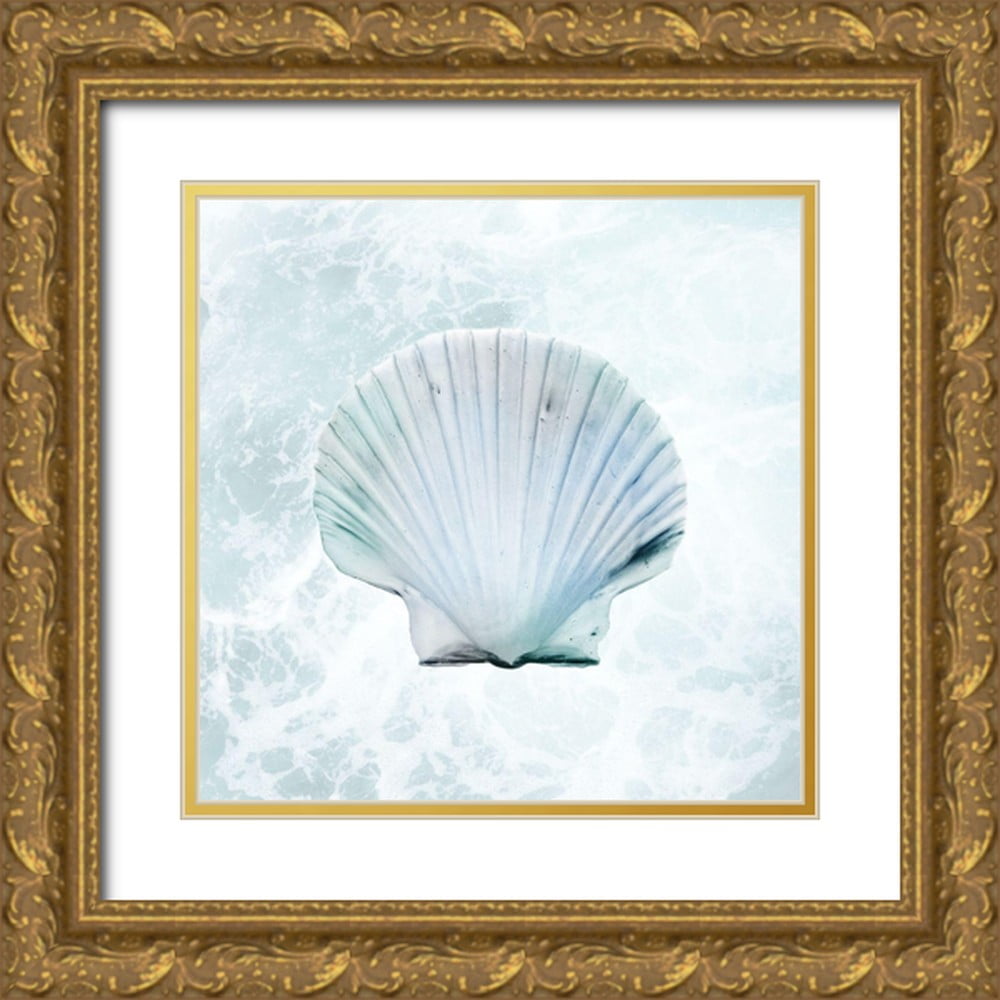Prime, Marcus 15x15 Gold Ornate Wood Framed with Double Matting Museum ...