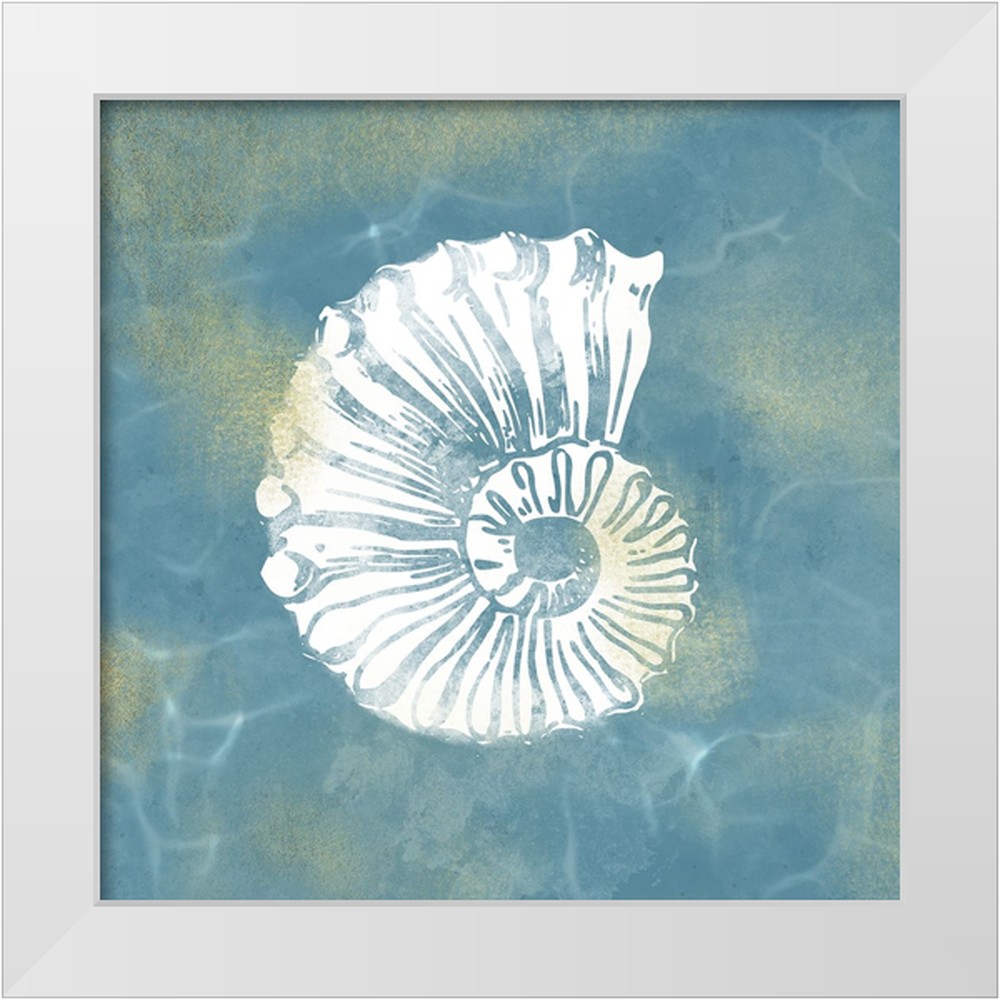 Prime, Marcus 15x15 White Modern Wood Framed Museum Art Print Titled - Coastal Embellishment 3 ...