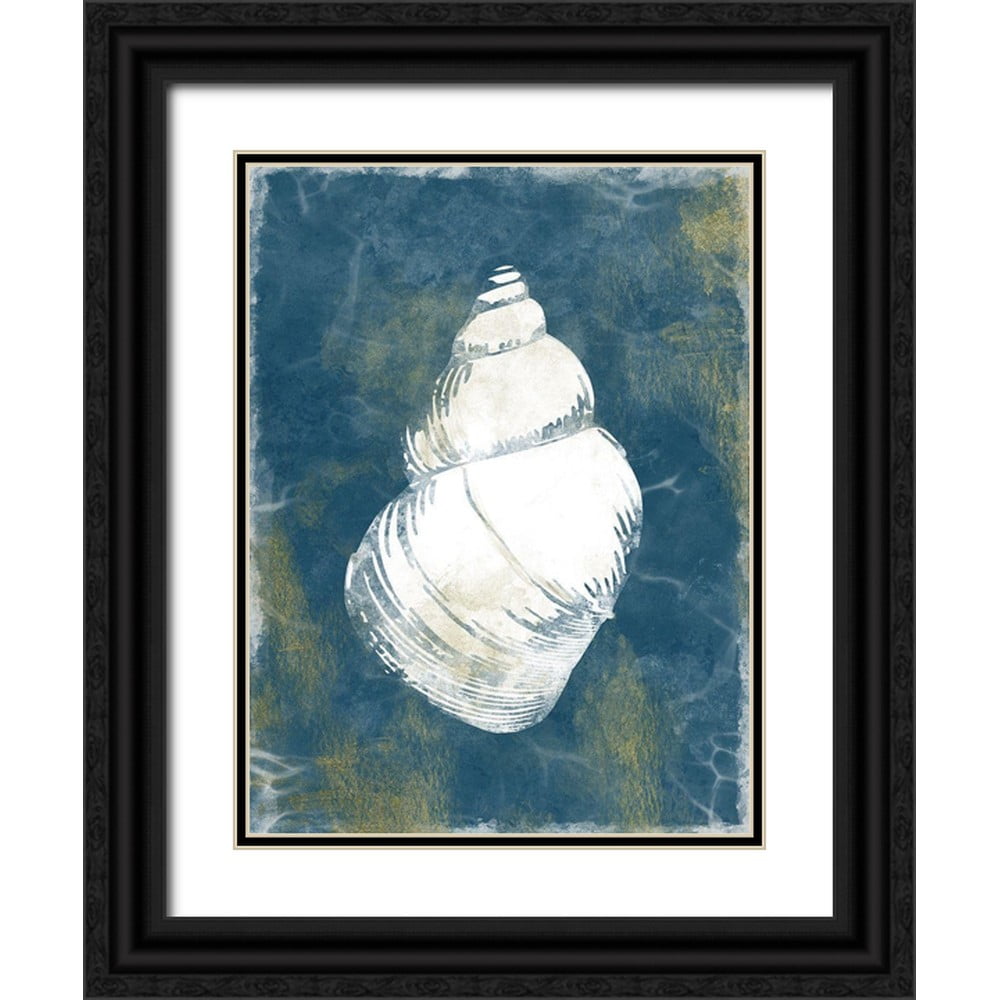 Prime, Marcus 15x18 Black Ornate Wood Framed with Double Matting Museum Art Print Titled - Ocean ...