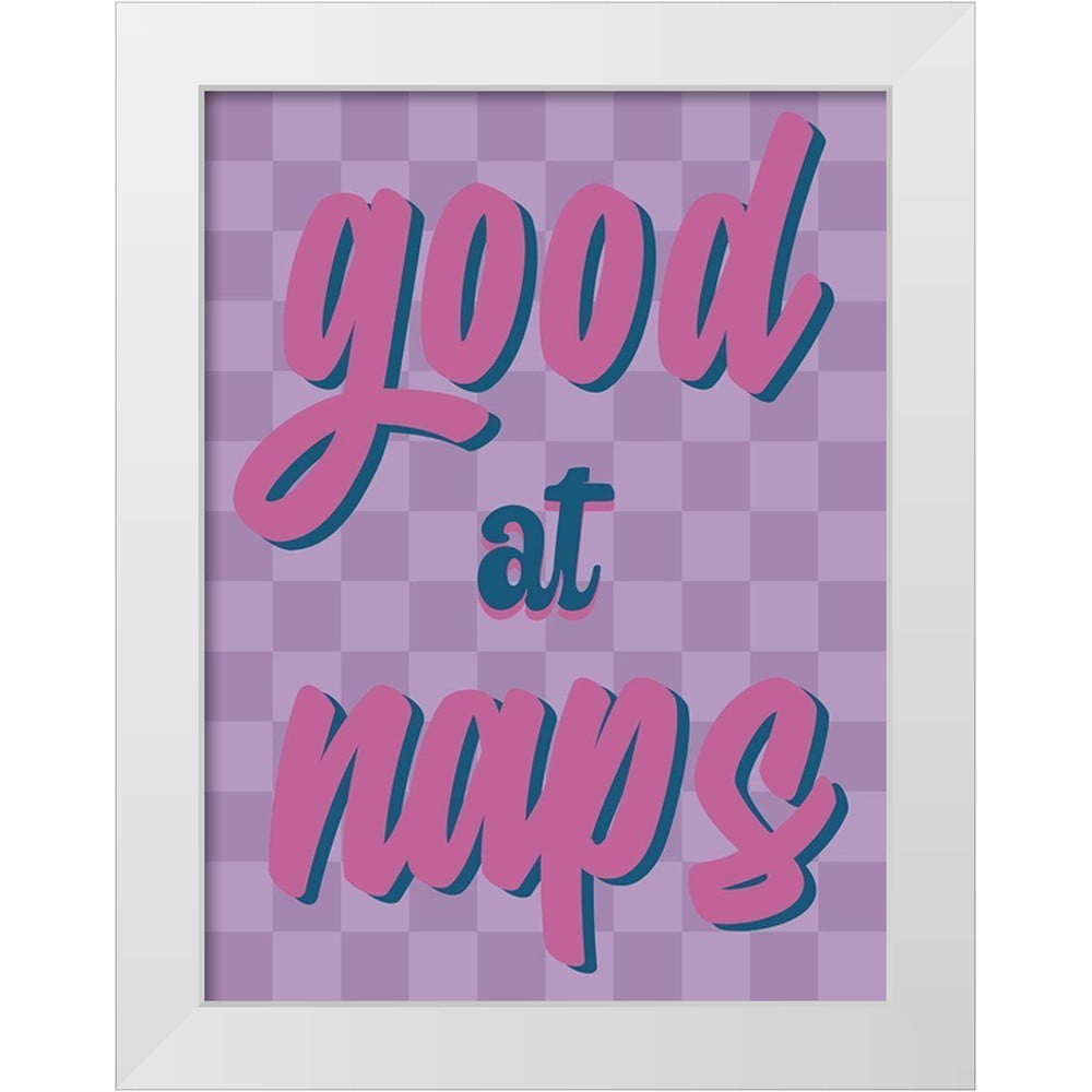 Prime, Marcus 15x18 White Modern Wood Framed Museum Art Print Titled - Good At Naps - Walmart.com