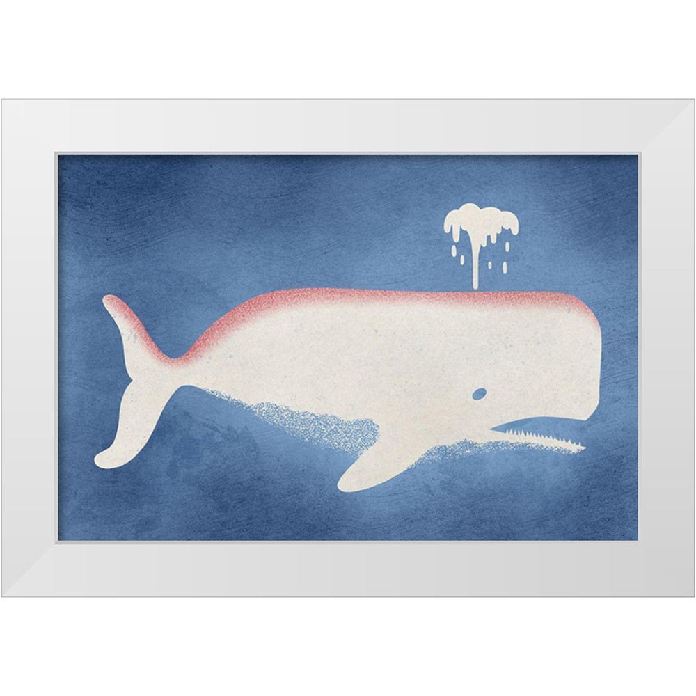 Prime, Marcus 18x13 White Modern Wood Framed Museum Art Print Titled ...