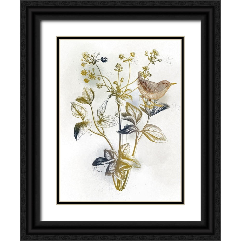 Prime, Marcus 19x24 Black Ornate Wood Framed with Double Matting Museum ...