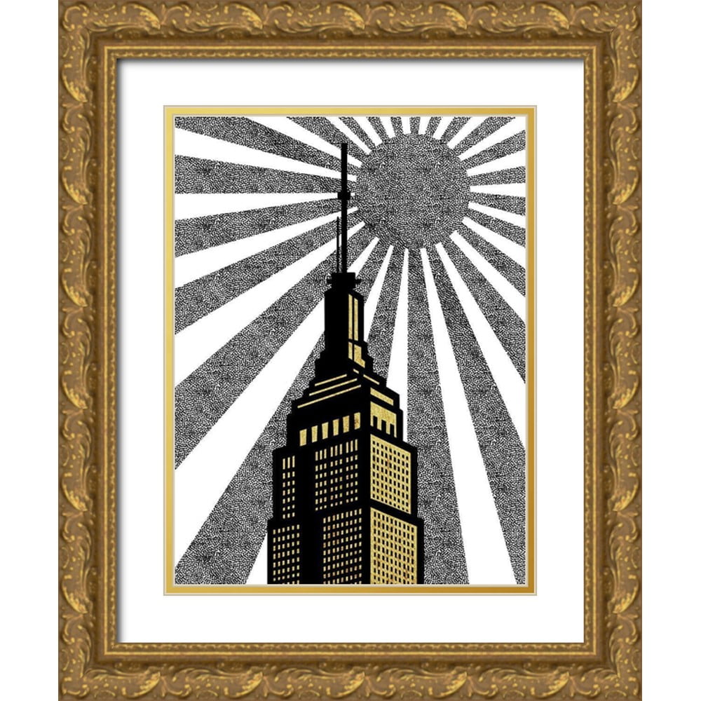 Prime, Marcus 19x24 Gold Ornate Wood Framed with Double Matting Museum Art Print Titled - Golden ...