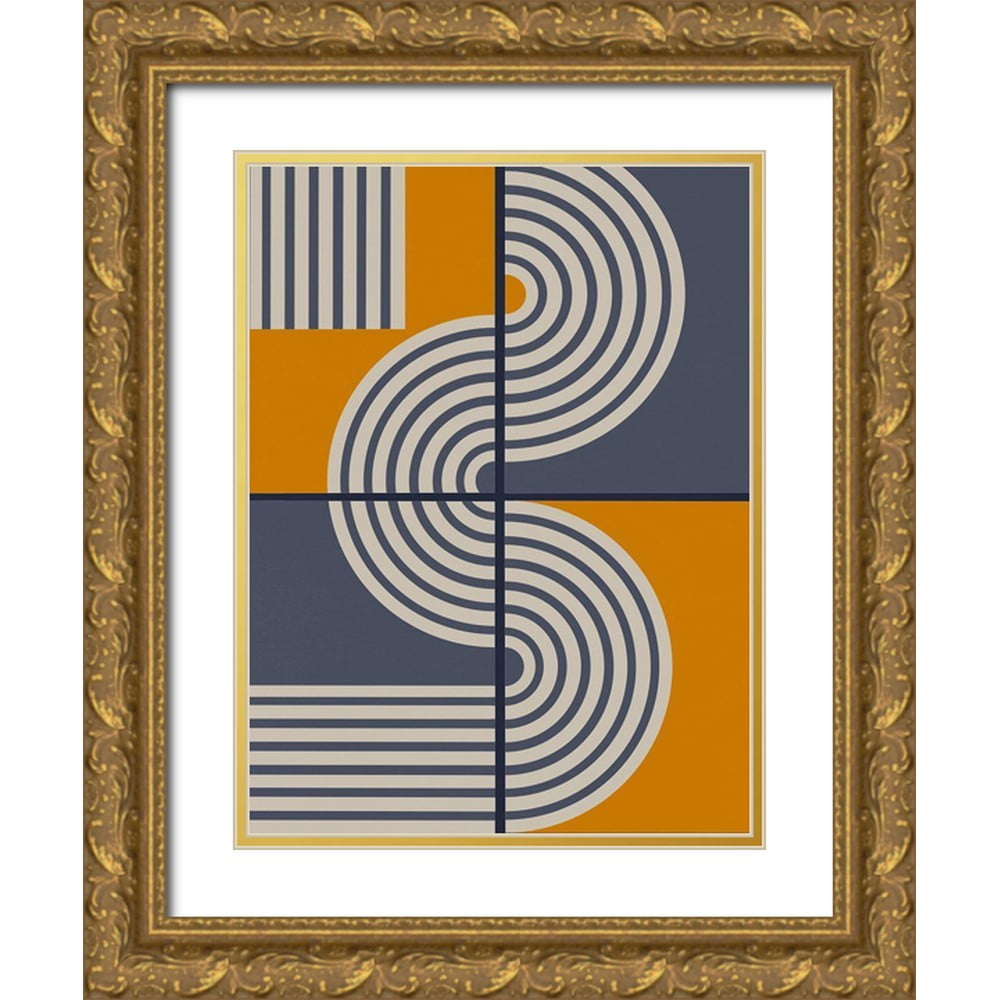 Prime, Marcus 19x24 Gold Ornate Wood Framed with Double Matting Museum ...