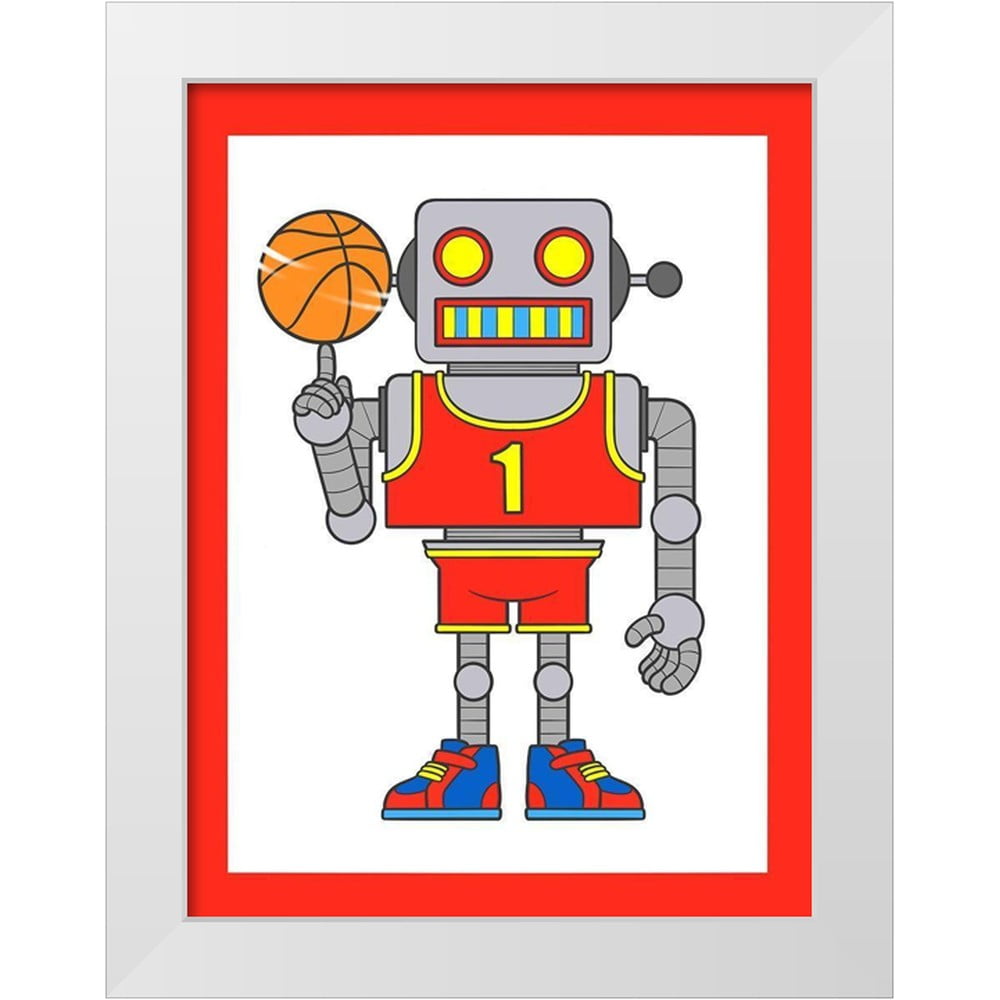 Prime, Marcus 19x24 White Modern Wood Framed Museum Art Print Titled ...