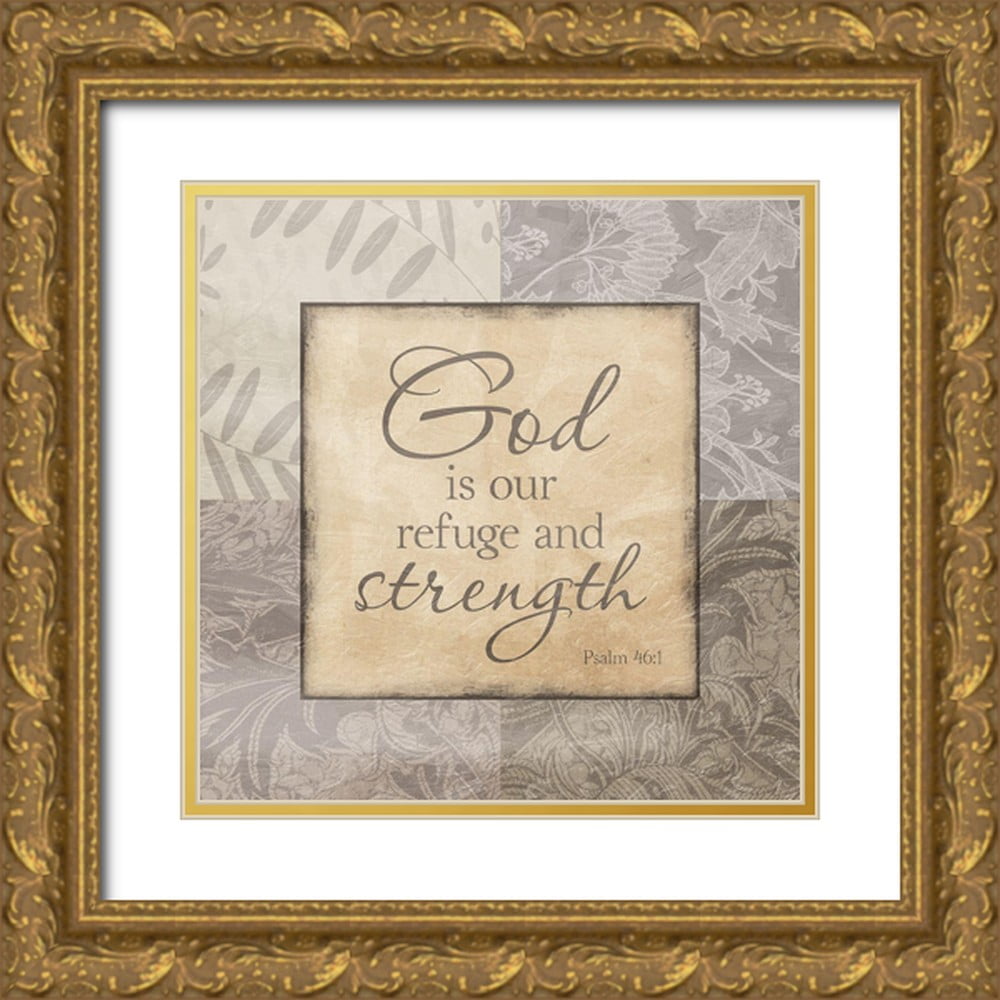 Prime, Marcus 20x20 Gold Ornate Wood Framed with Double Matting Museum ...