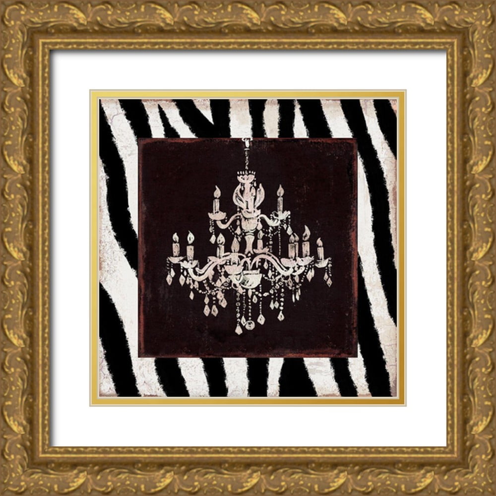 Prime, Marcus 20x20 Gold Ornate Wood Framed with Double Matting Museum ...