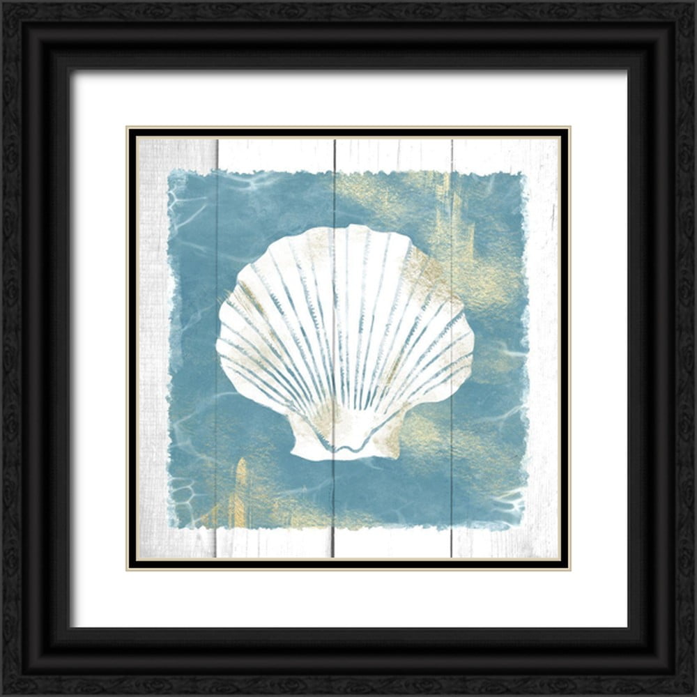 Prime, Marcus 26x26 Black Ornate Wood Framed with Double Matting Museum ...