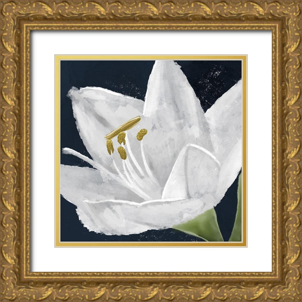 Prime, Marcus 26x26 Gold Ornate Wood Framed with Double Matting Museum ...