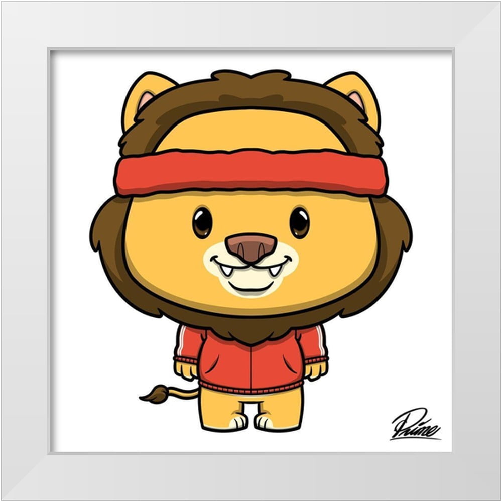 Prime, Marcus 26x26 White Modern Wood Framed Museum Art Print Titled ...