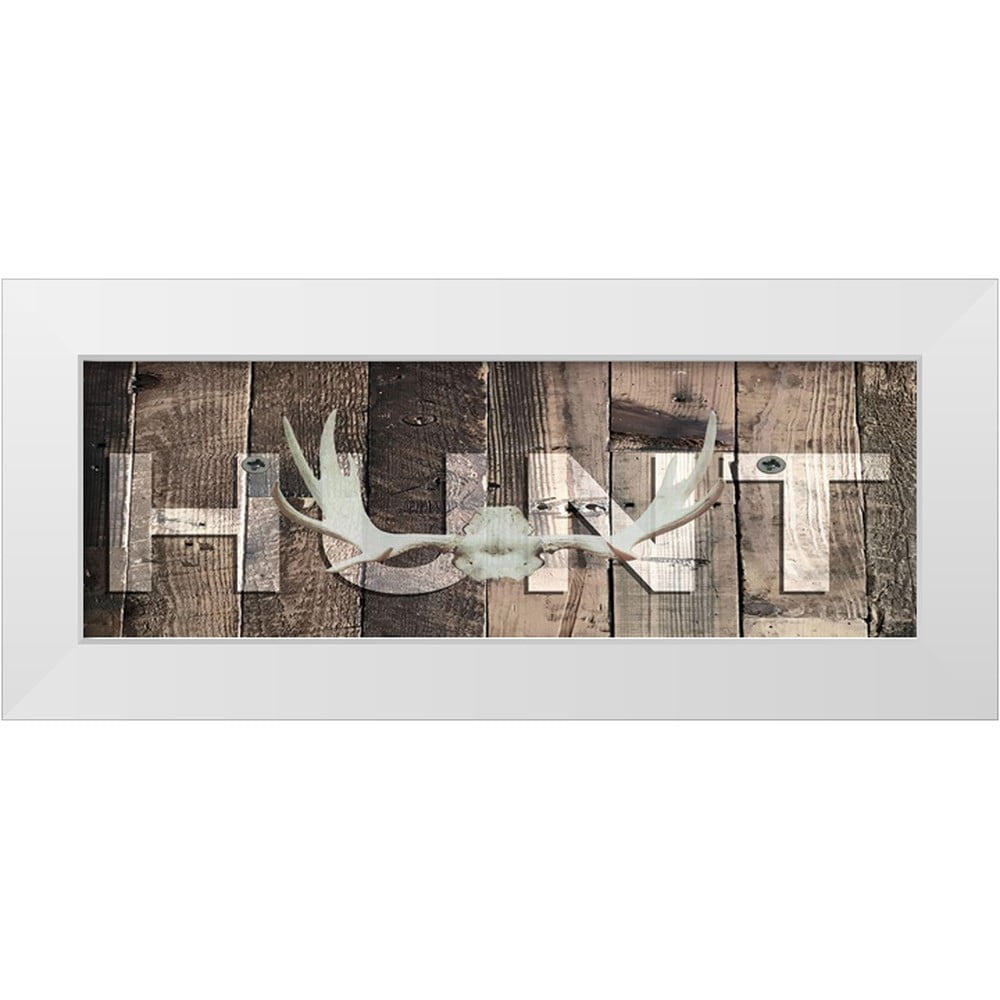 Prime, Marcus 32x13 White Modern Wood Framed Museum Art Print Titled ...