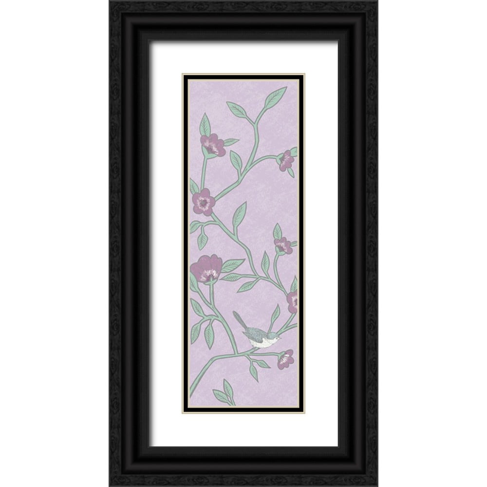 Prime, Marcus 7x14 Black Ornate Wood Framed with Double Matting Museum ...