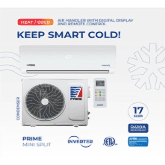 Prime Mini Split 12,000 BTU - Walmart.com