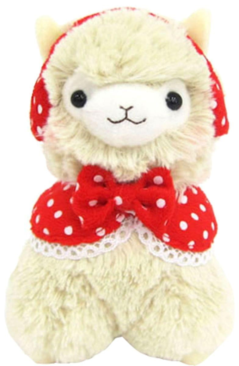 Prime Plush 12" Stuffed Animal: Llama Alpaca with Earmuffs (Khaki ...