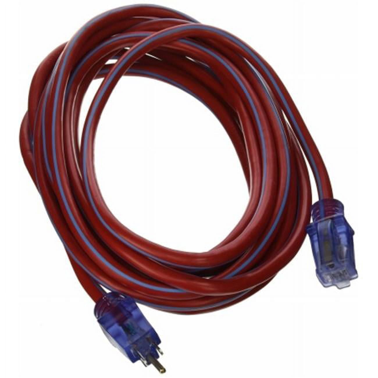 Prime Red & Blue Jobsite Locking Extension Cord - 50 ft. - Walmart.com