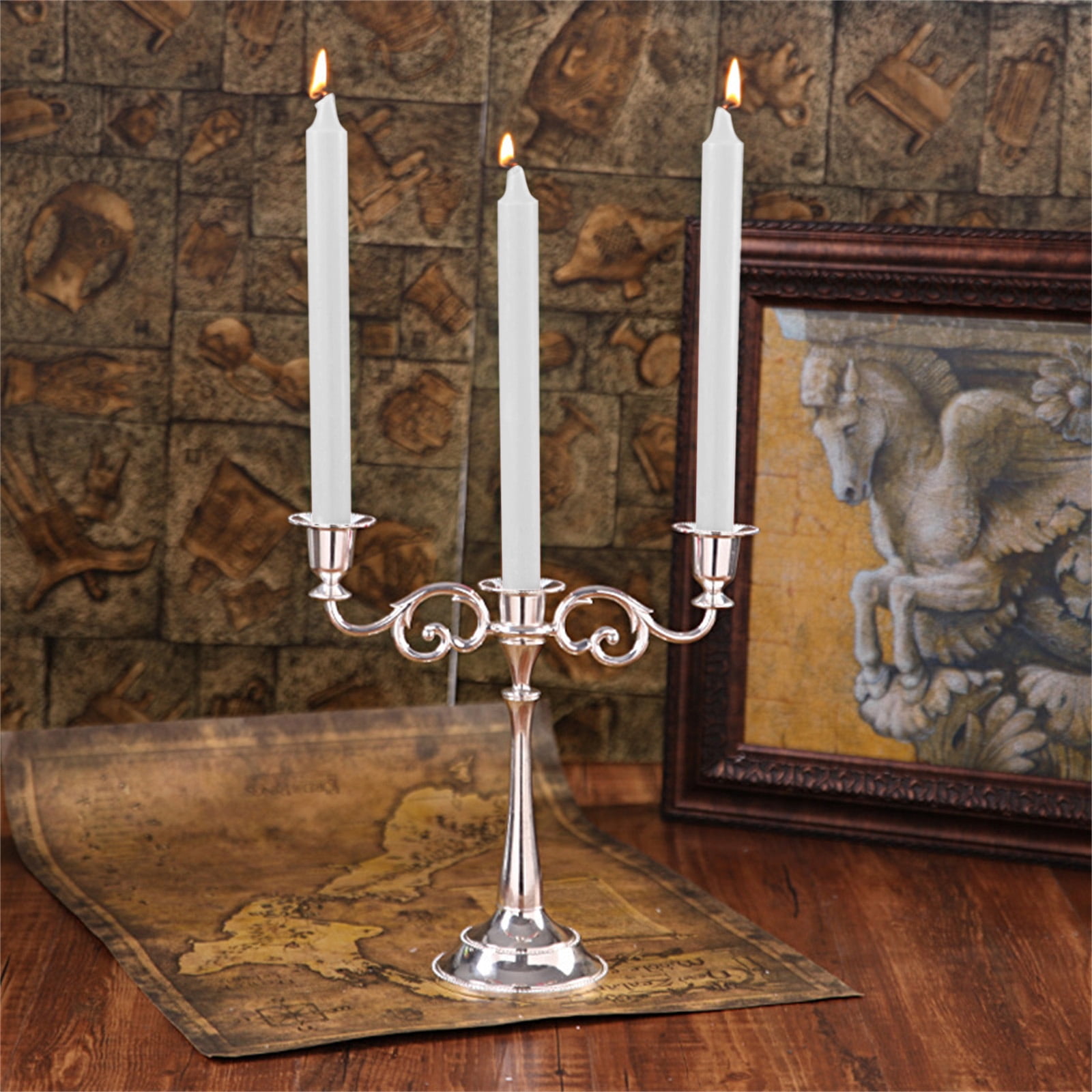 Prime SHISHIan Classic Red And White Candles Diy Power Failure ...