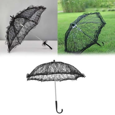Lace Embroidered Sun Parasol Umbrella Bridal Wedding Dancing Party ...