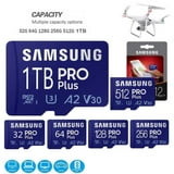 Prime Samsung Pro Plus microSD Memory Card 128GB – High-Speed, Reliable ...