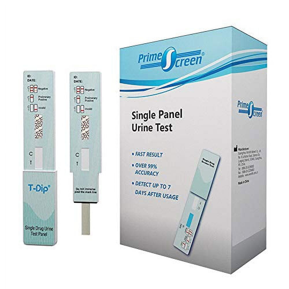 Prime Screen [10 Pack] Nicotine Tobacco Cotinine Urine Test Kit - Urine ...